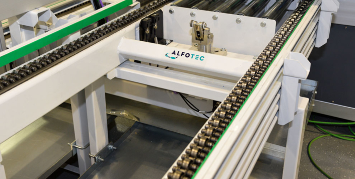 Precise handling of workpiece carriers - ALFOTEC