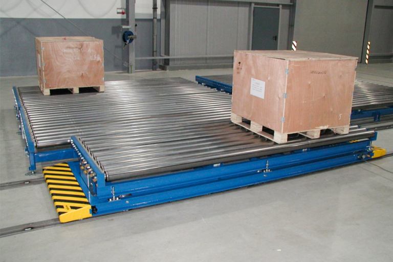 Pallet transfer shuttle | ALFOTEC